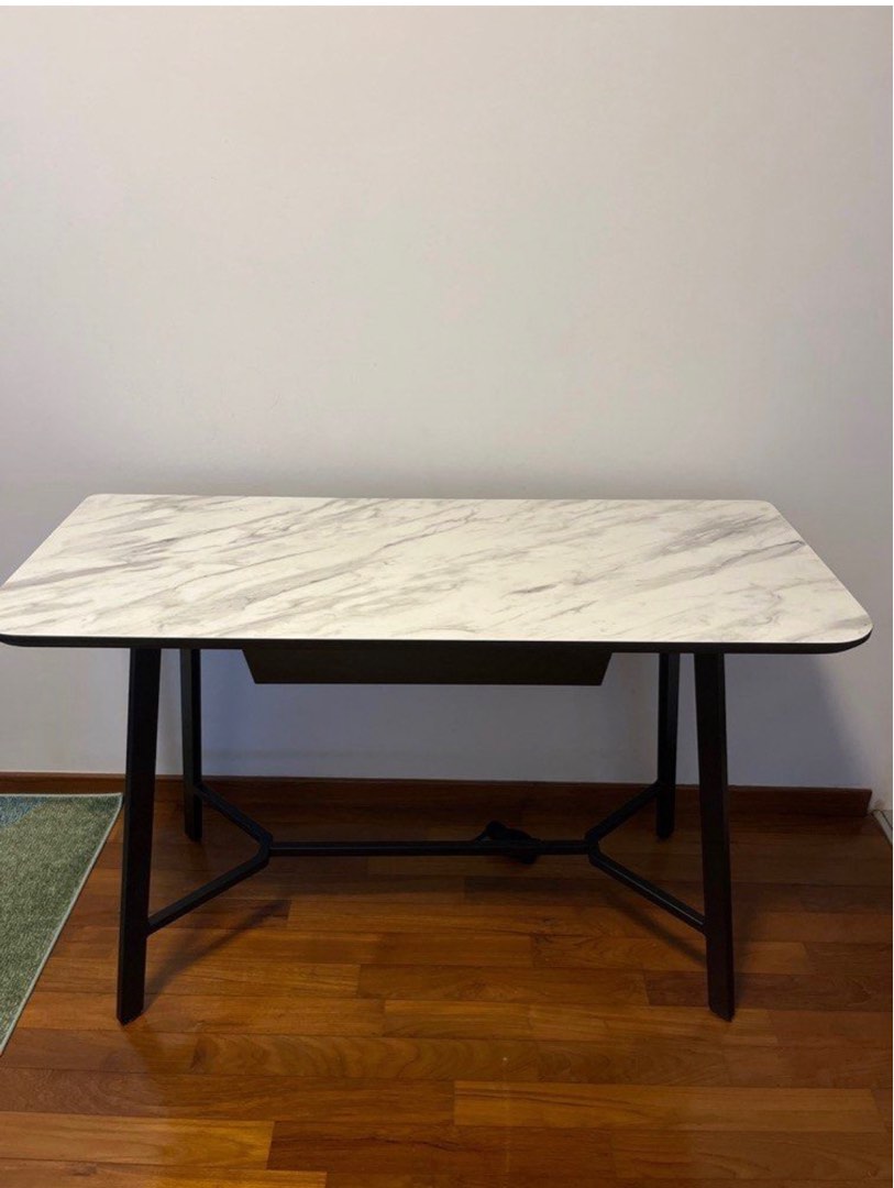 Minimalist design Work Desk, Furniture & Home Living, Furniture, Tables ...