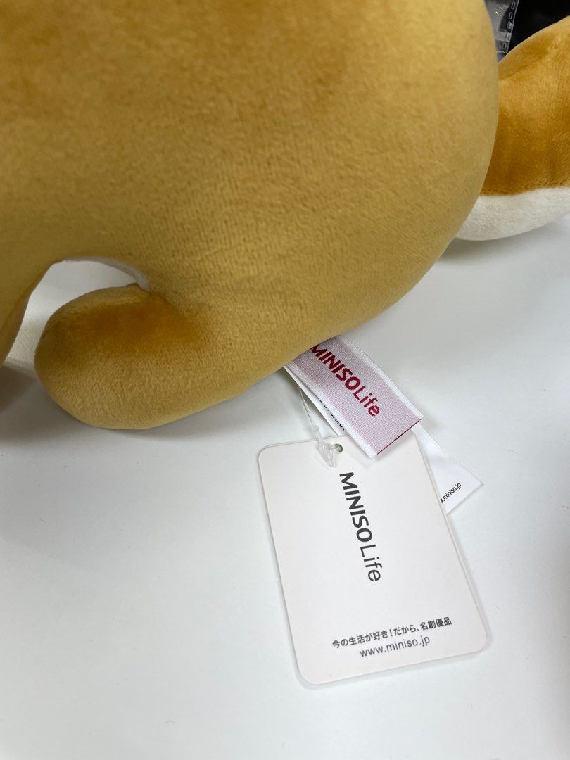 Miniso Shiba plush toy, Hobbies & Toys, Toys & Games on Carousell
