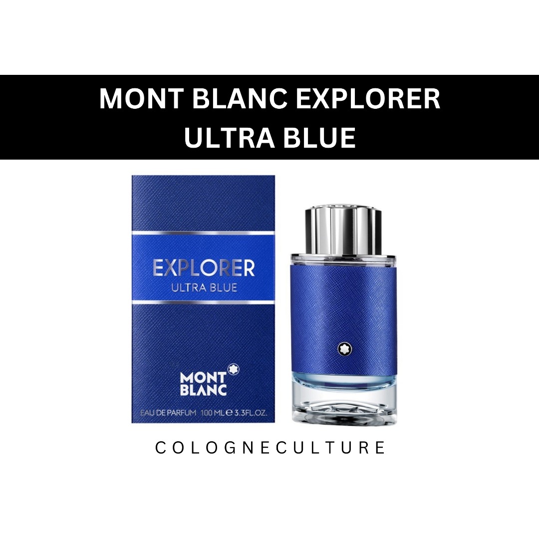 Mont Blanc Explorer Ultra Blue 100ml Sealed, Beauty & Personal Care ...