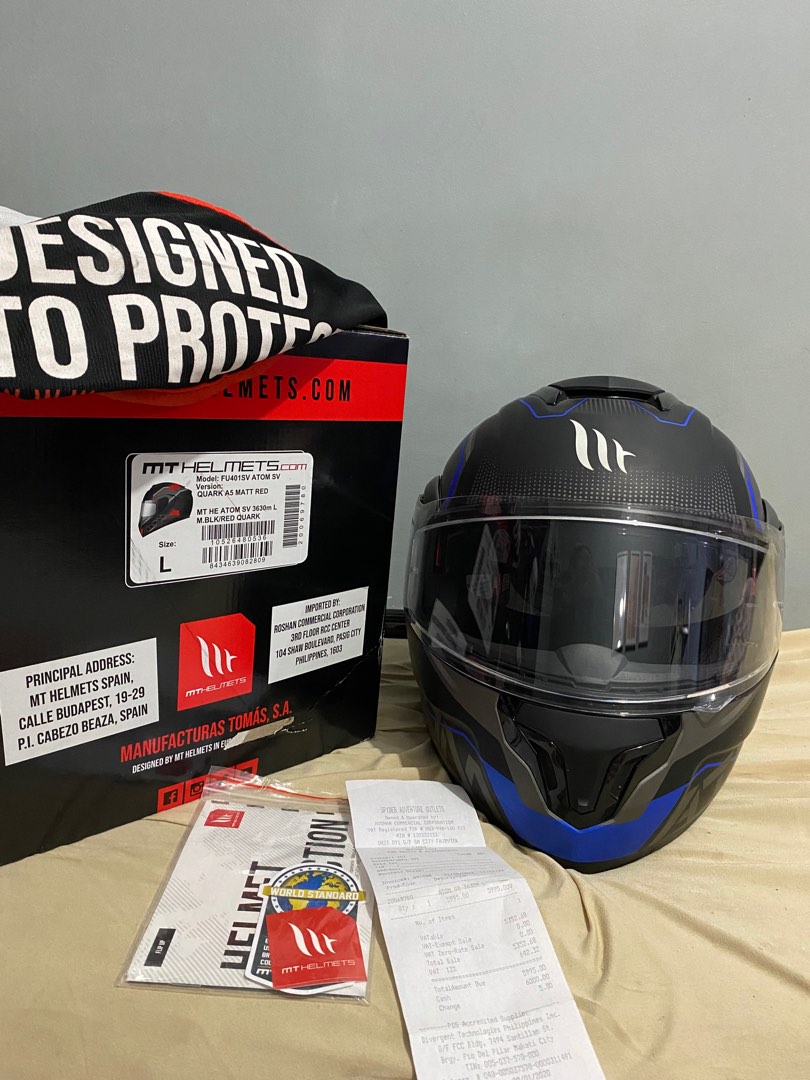 MT helmets atom quark modular large on Carousell