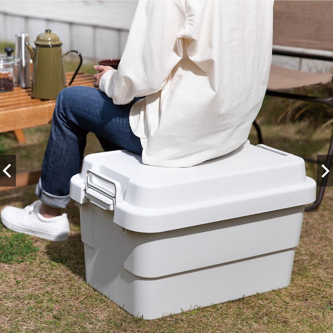 Muji Storage Box 50L, Furniture & Home Living, Home Improvement ...