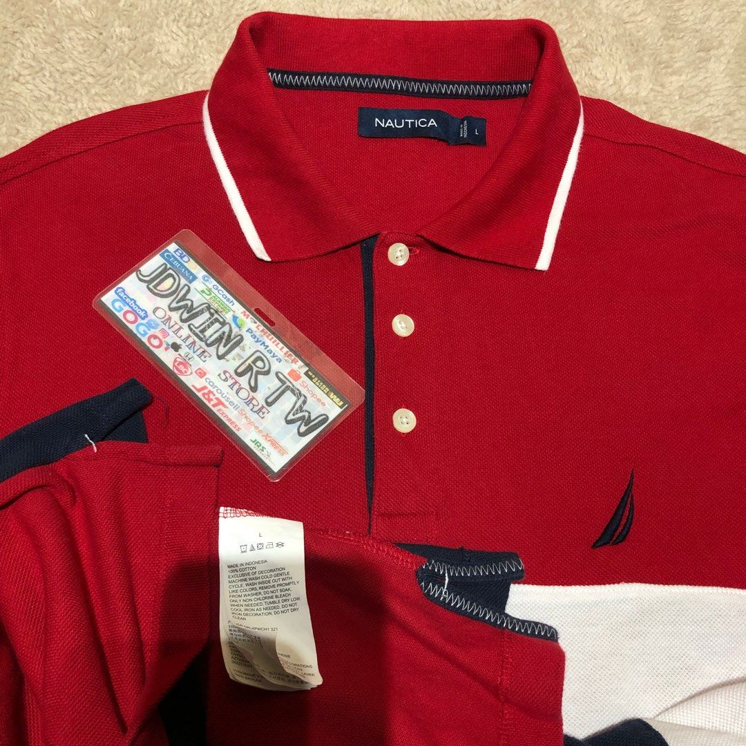 NAUTICA MEN’S POLO SHIRTS TRIPLE COLORS COMBINATION (Please view all ...