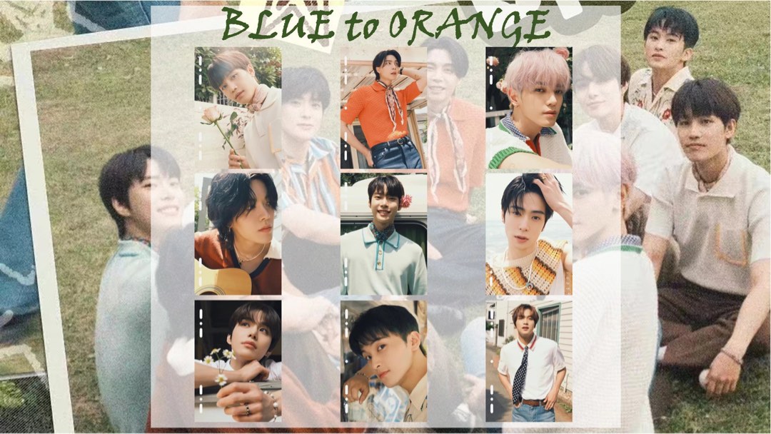 NCT 127 BLUE TO ORANGE PHOTOBOOK, Hobbies & Toys, Collectibles ...