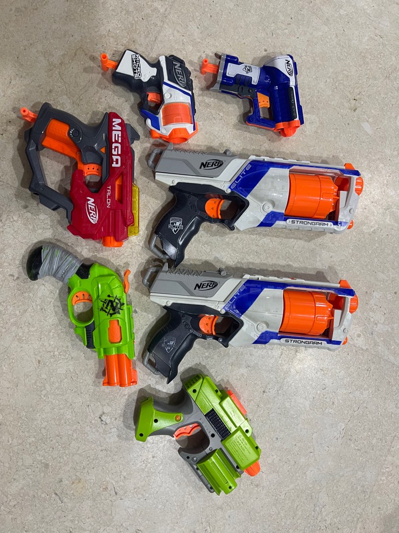 Nerf guns, Hobbies & Toys, Toys & Games on Carousell
