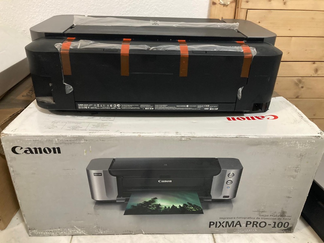 New Canon Pixma Pro-100 A3 printer, Computers & Tech, Printers ...