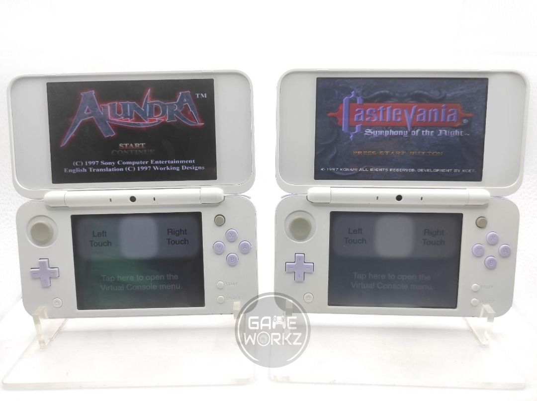 New Nintendo 2DS LL / XL White Lavender, Video Gaming, Video Game ...
