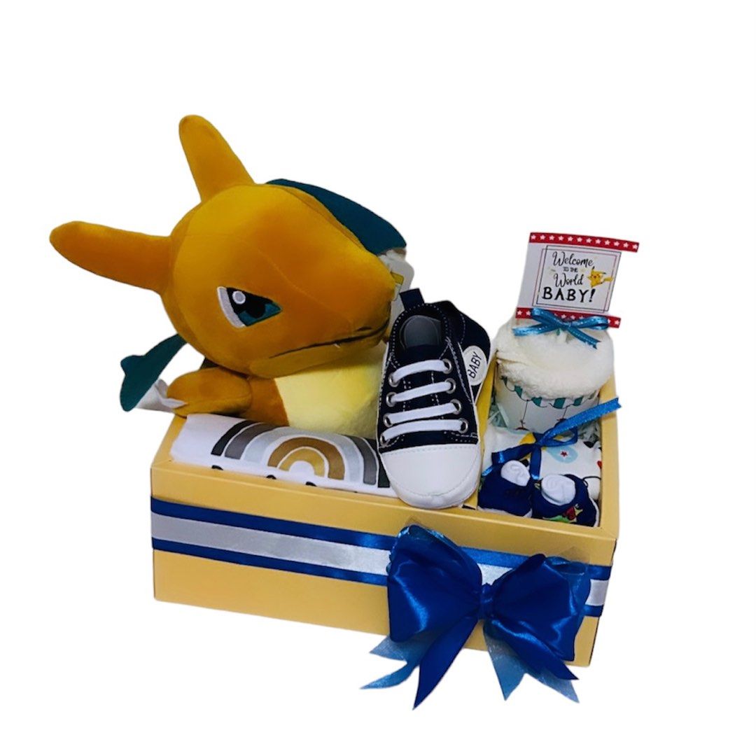 Newborn Baby Hamper Pokemon Charizard 100Days full month celebration ...