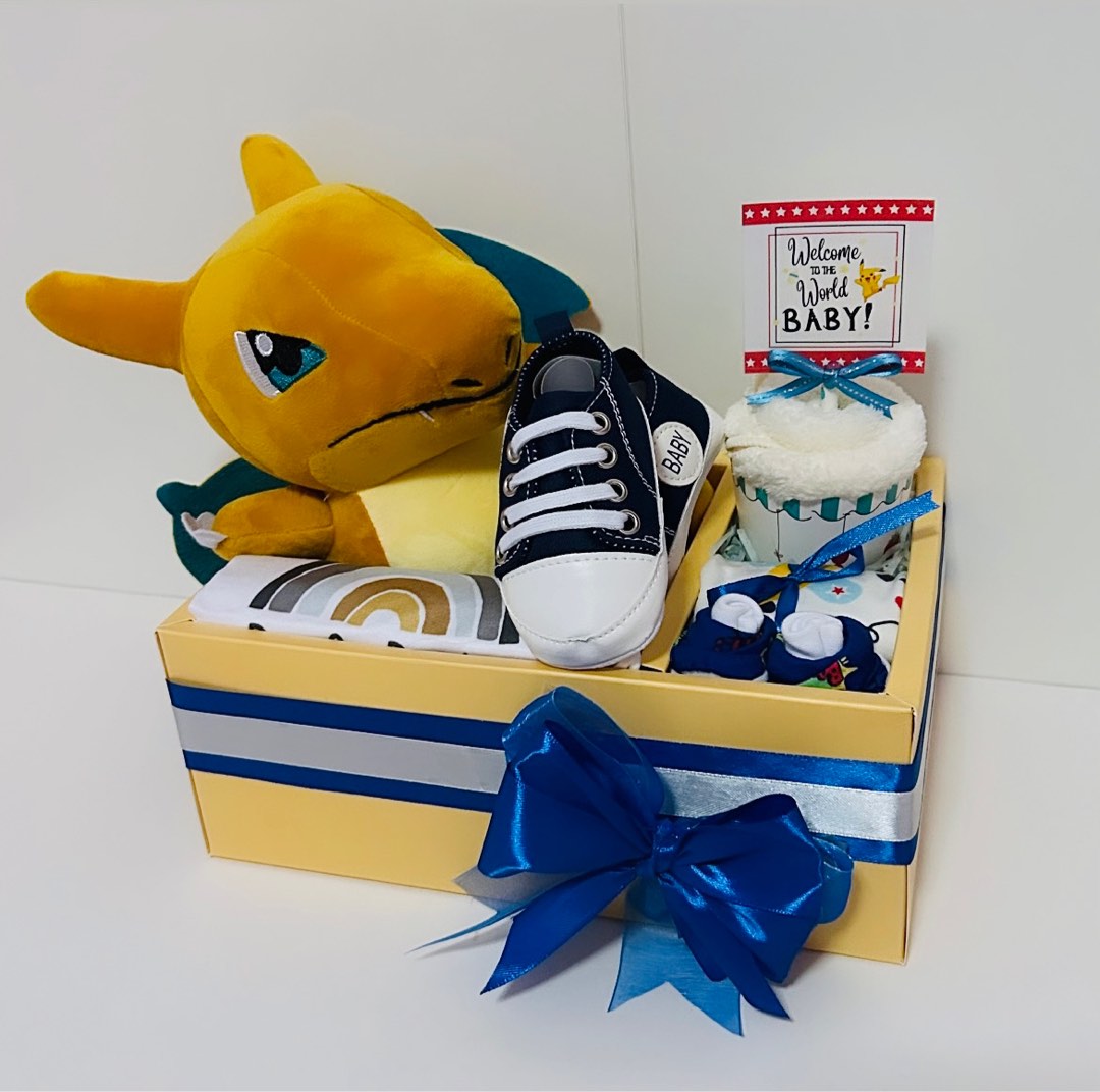 Newborn Baby Hamper Pokemon Charizard 100Days full month celebration ...