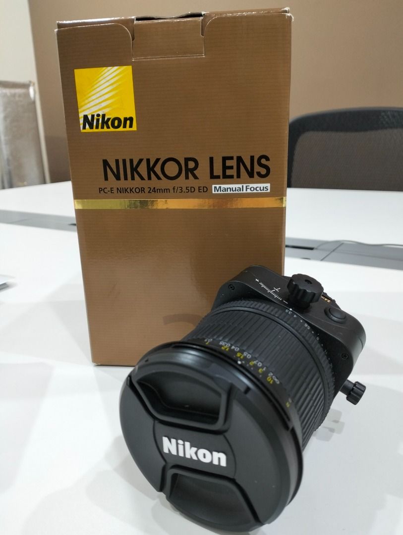 Nikon PC-E Nikkor 24mm f/3.5D ED Lens, Photography, Lens & Kits on ...