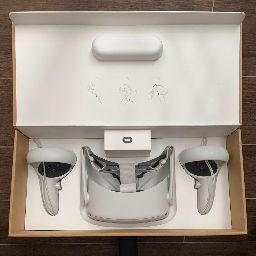 Oculus Quest 2 128GB vr set, Video Gaming, Gaming Accessories, Virtual ...