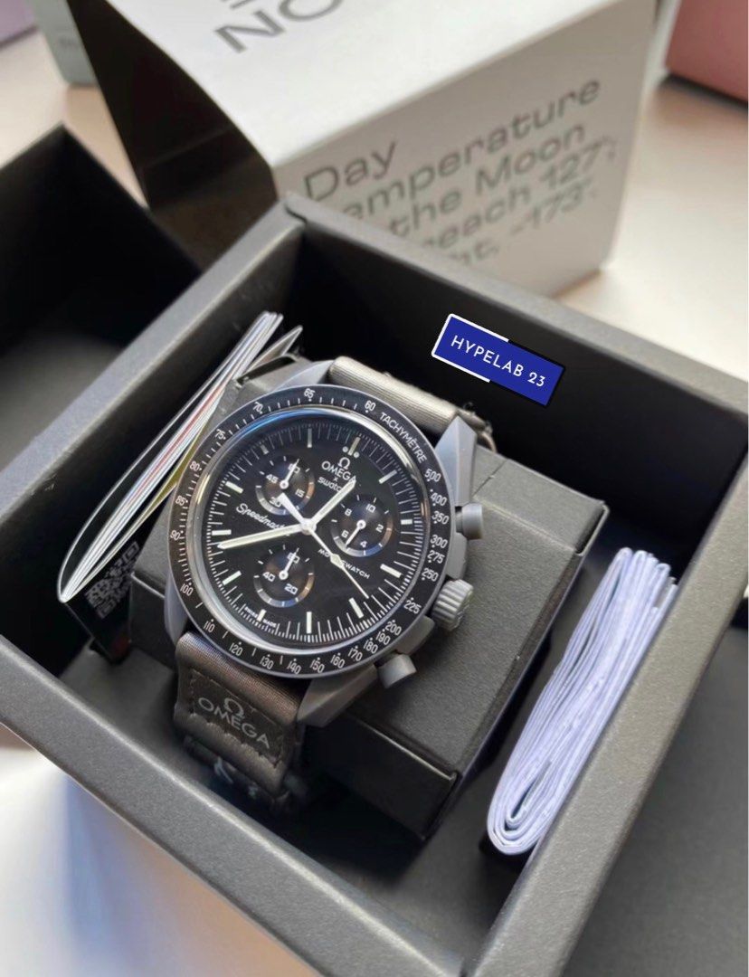 Omega x Swatch Moonswatch, Luxury, Watches on Carousell