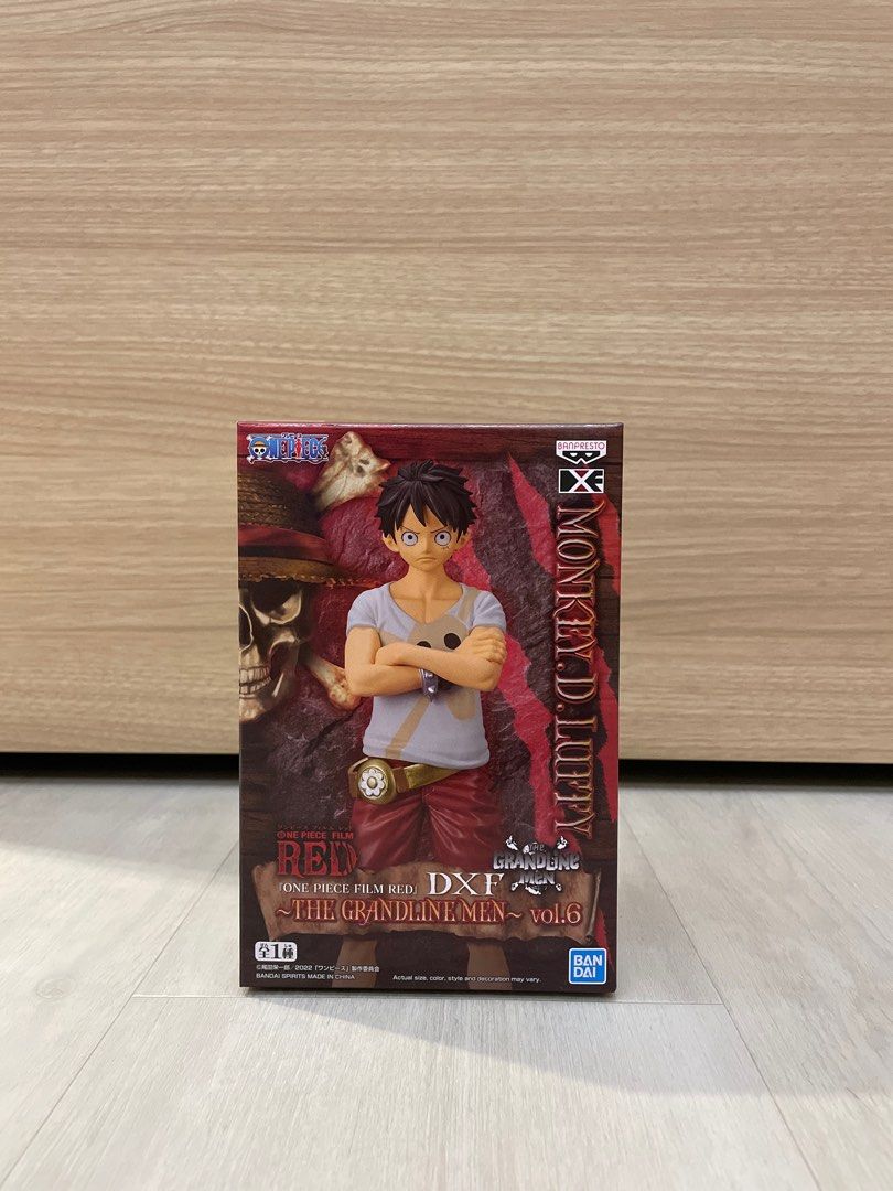 One Piece Film: Red DXF The Grandline Men Vol.6 Monkey D. Luffy Figure, Hobbies & Toys, Toys ...