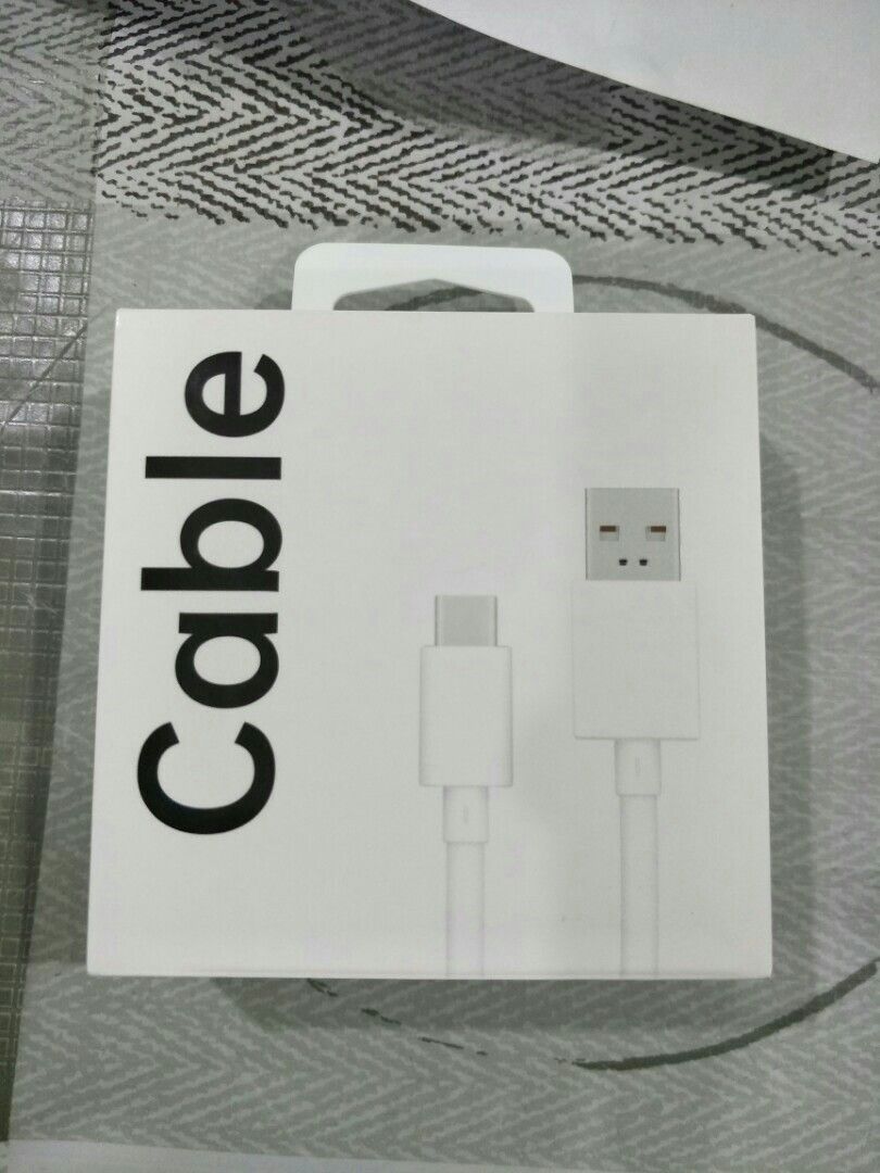 OPPO VOOC cable USB-A to USB-C, Mobile Phones & Gadgets, Mobile ...