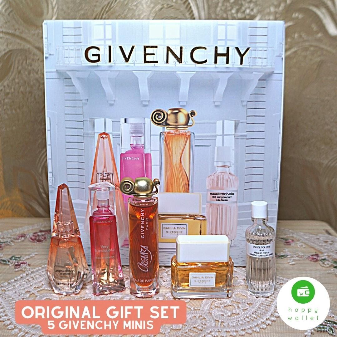 ORIGINAL Givenchy Mini Perfume Gift Set (Very Irresistible, Dahlia ...