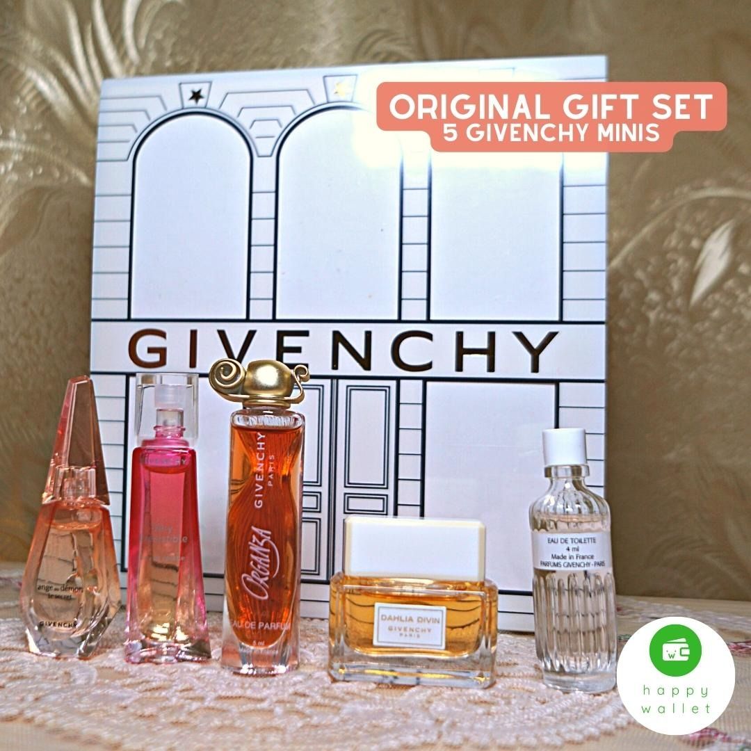 ORIGINAL Givenchy Mini Perfume Gift Set (Very Irresistible, Dahlia ...