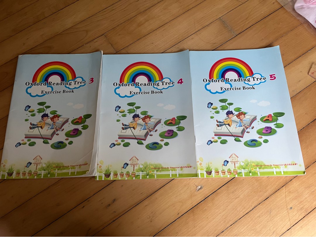 ORT Oxford reading Tree work book 3, 4, 5 exercise book, Hobbies & Toys ...