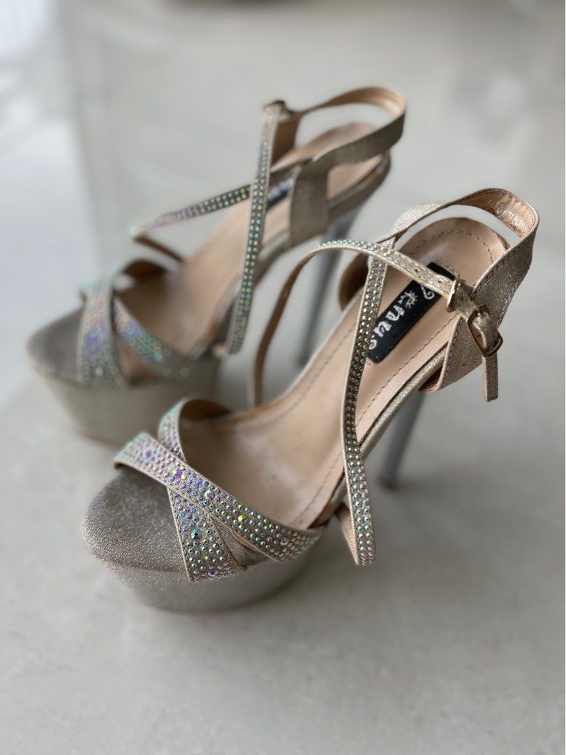 Pageant heels, Women's Fashion, Footwear, Heels on Carousell
