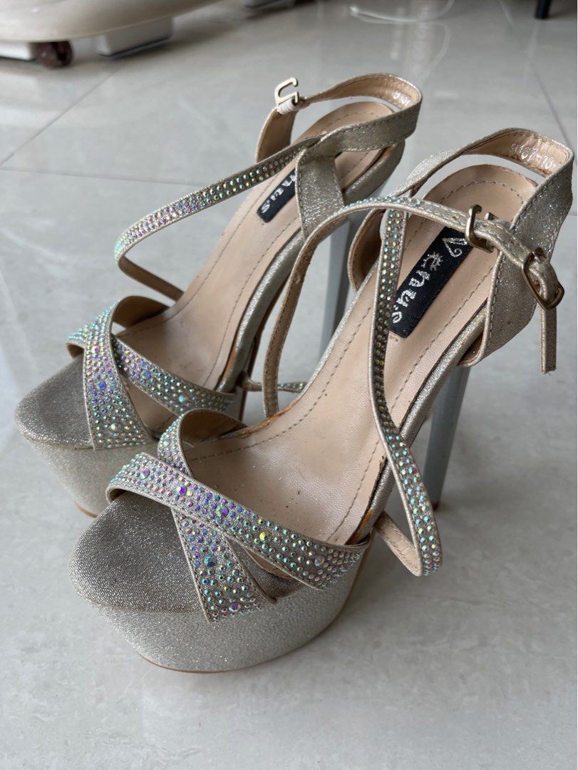 Pageant heels, Women's Fashion, Footwear, Heels on Carousell
