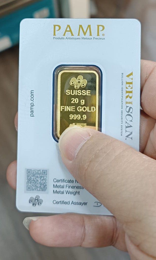 Pamp Gold Bar 20g, Hobbies & Toys, Memorabilia & Collectibles, Currency on Carousell