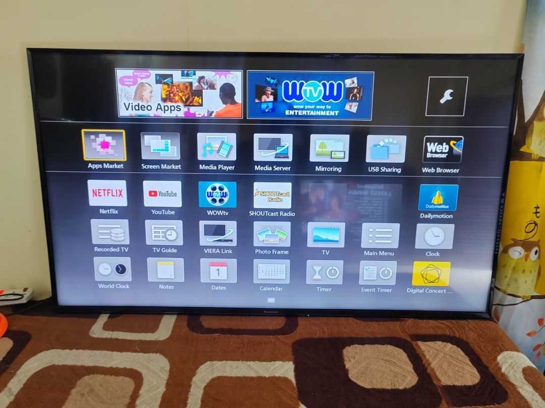 Panasonic 55 inchi 4k Smart LED Very Good Condition With Discount 50% ...