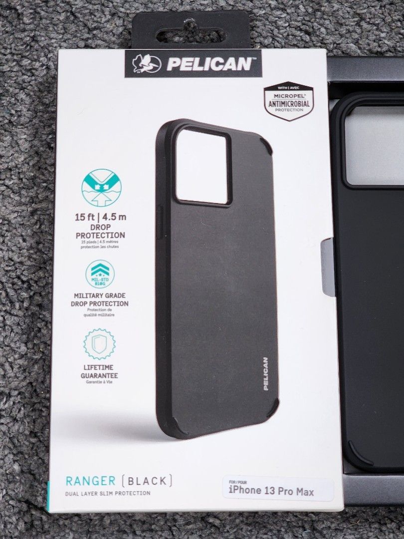 Pelican Ranger Case And ZAGG Glasss Elite For Iphone 13 Pro Max on ...