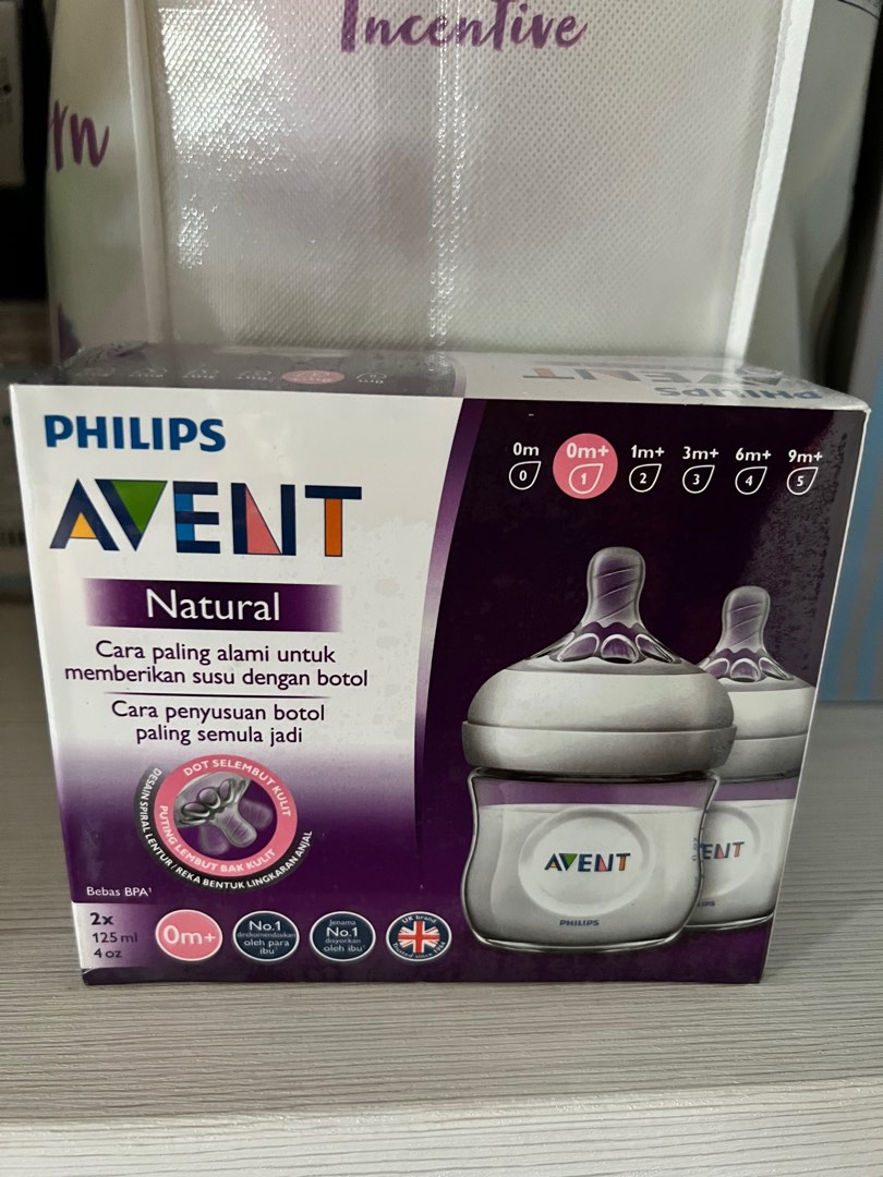 Philips Avent twin pack (125ml x2), Babies & Kids, Nursing & Feeding, Breastfeeding & Bottle ...