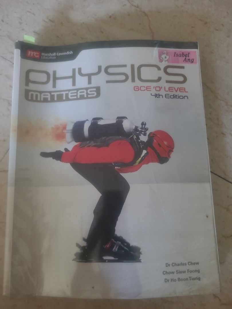 Physics Matters Textbook GCE O Level 4th Edition, Hobbies & Toys, Books ...