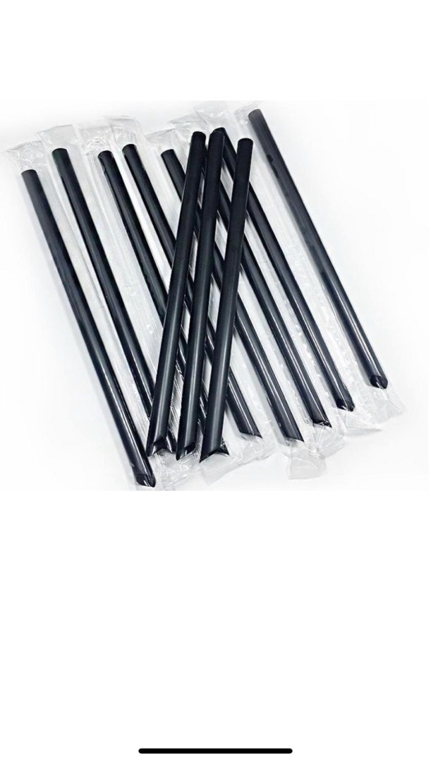 Cafe closing down sale - Plastic Straw, for bubble tea and normal drink ...