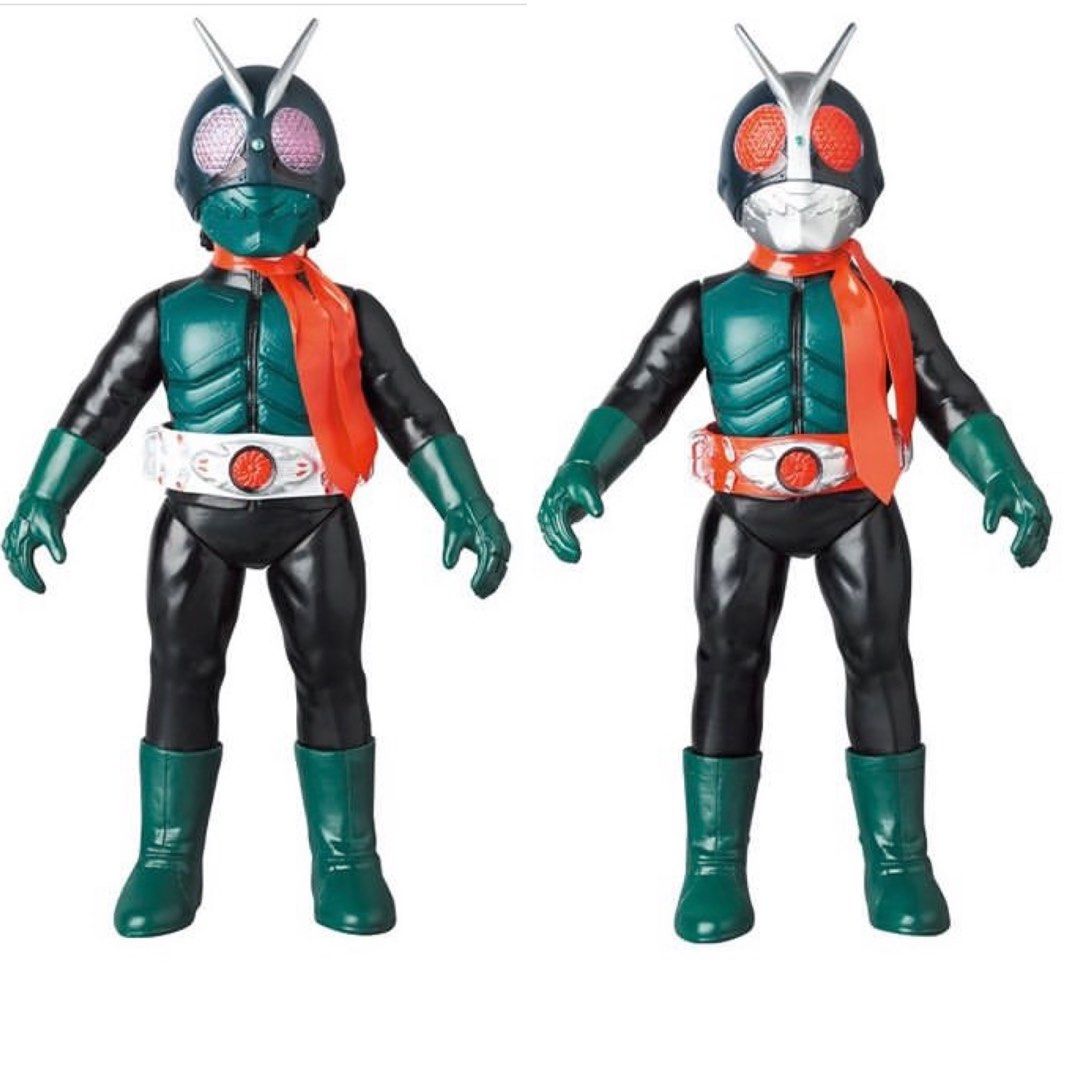 Po Shin Kamen rider 1 2 medicom sofubi masked rider sofvi, Hobbies & Toys, Toys & Games on Carousell