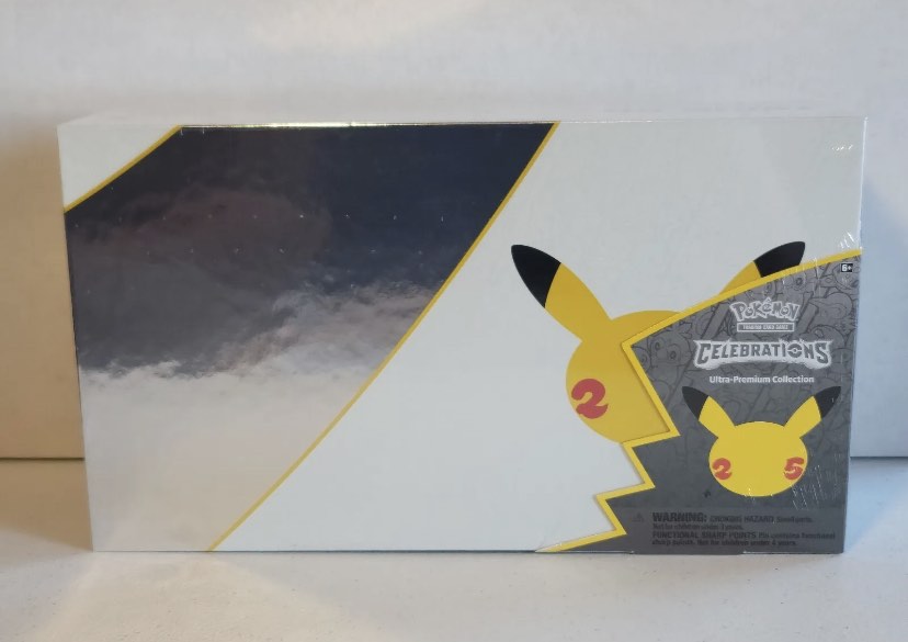 Pokemon Celebrations UPC 25th Anniversary Ultra Premium Collection ...