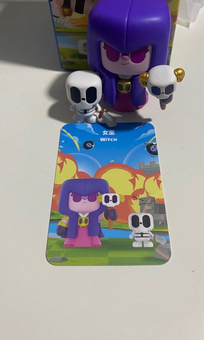 Popmart Clash of Clans-Witch, Hobbies & Toys, Toys & Games on Carousell