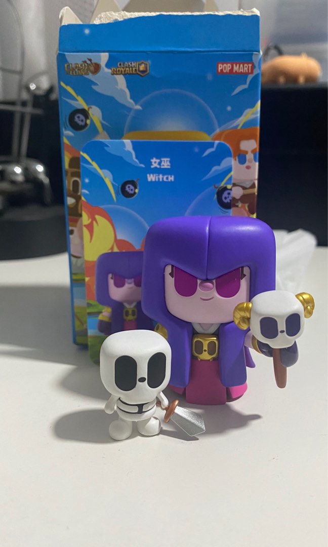 Popmart Clash of Clans-Witch, Hobbies & Toys, Toys & Games on Carousell