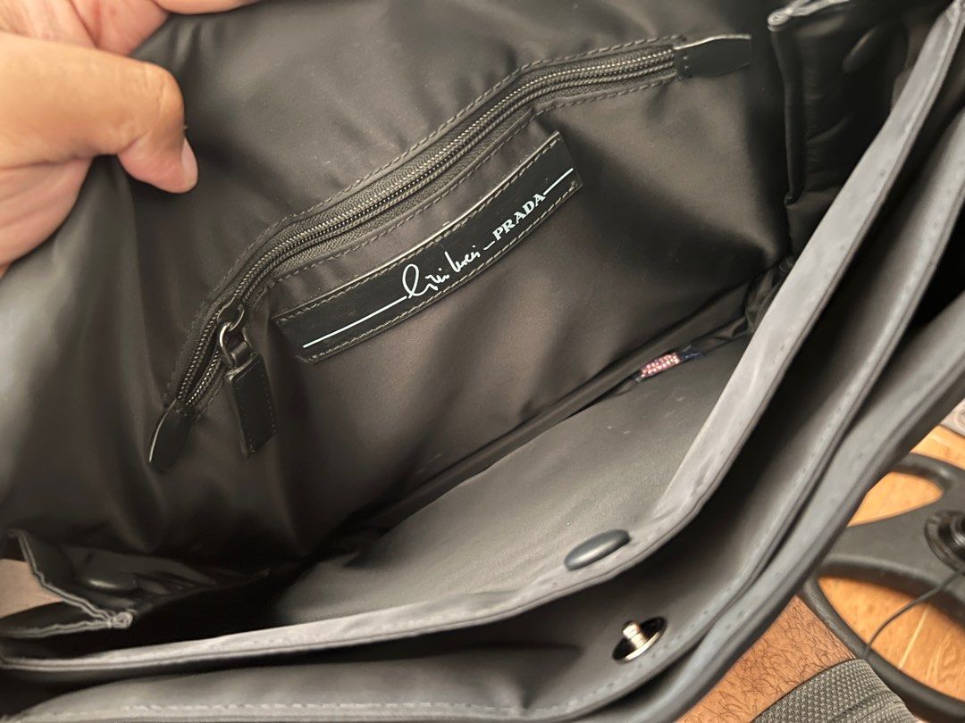 Prada x Cini Boeri nylon shoulder bag on Carousell