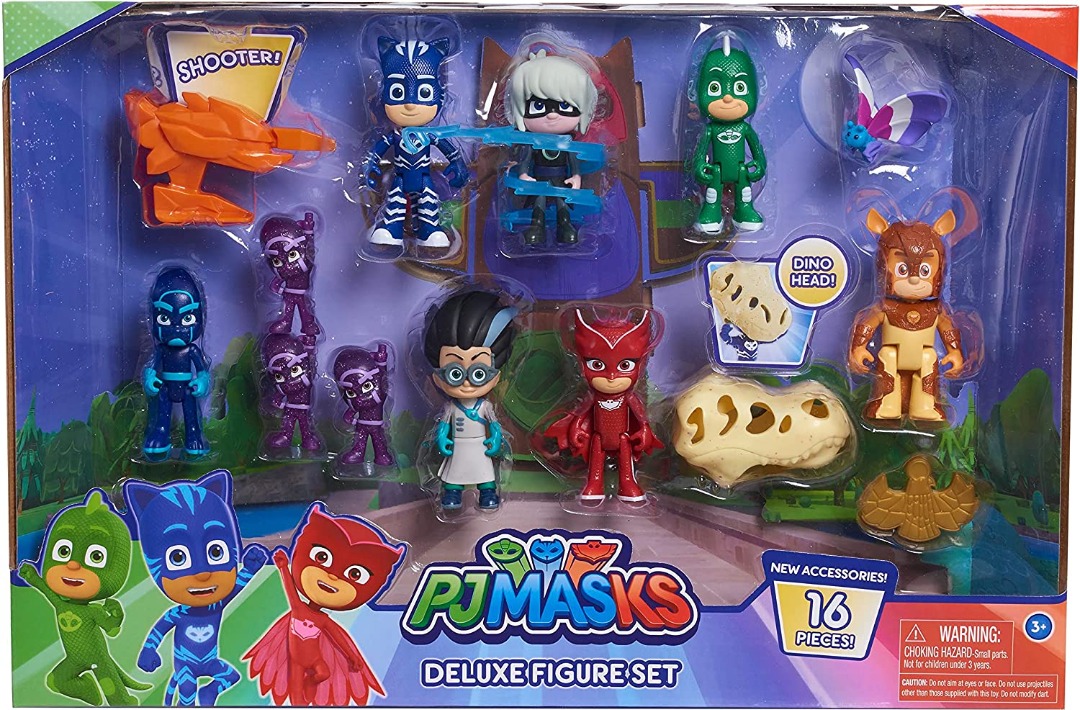 Preloved PJ Masks deluxe figure set (box not included), Hobbies & Toys ...