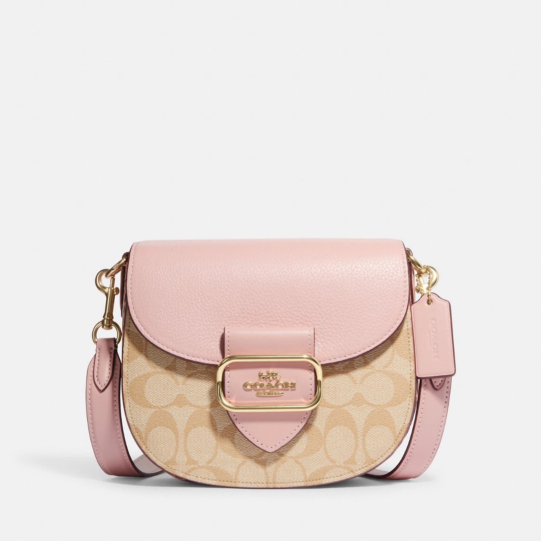 PREORDER: Coach Morgan Saddle Bag In Signature Canvas on Carousell