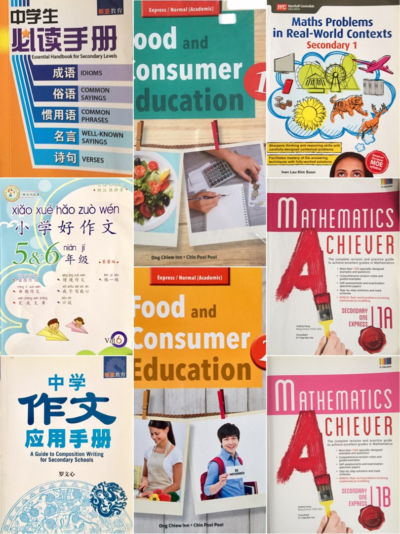 primary & secondary - textbooks/workbooks, Hobbies & Toys, Books ...