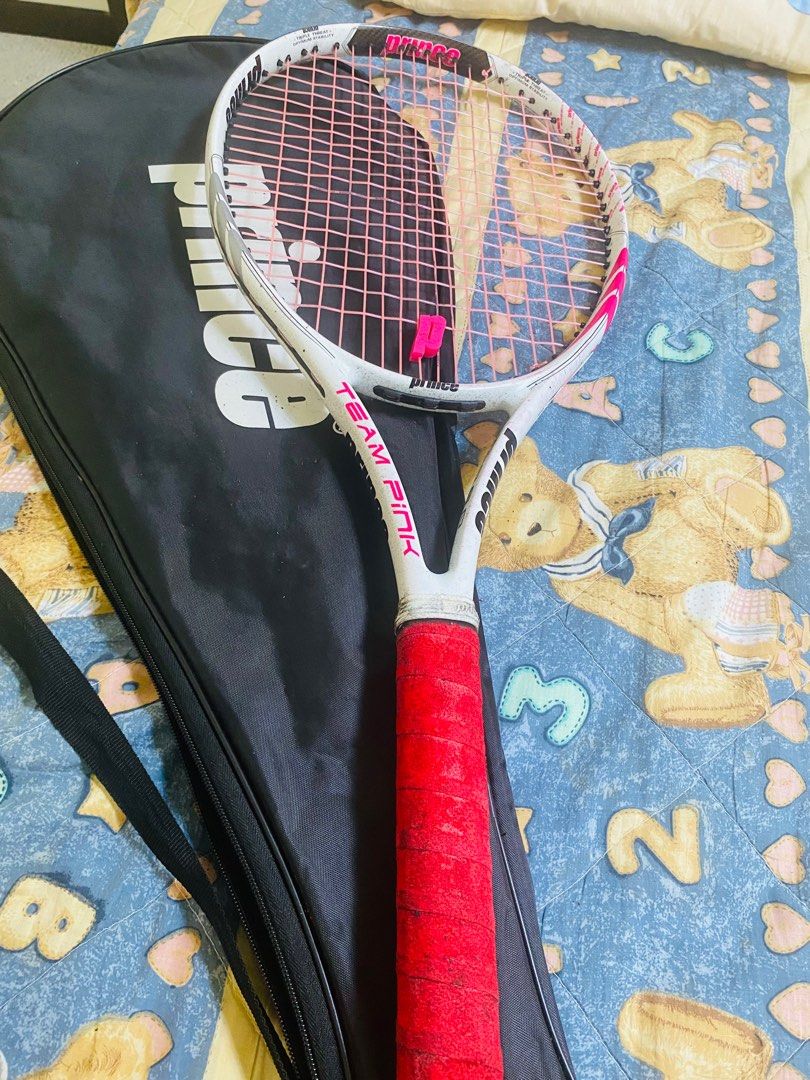 Prince tennis racket, Hobbies & Toys, Toys & Games on Carousell