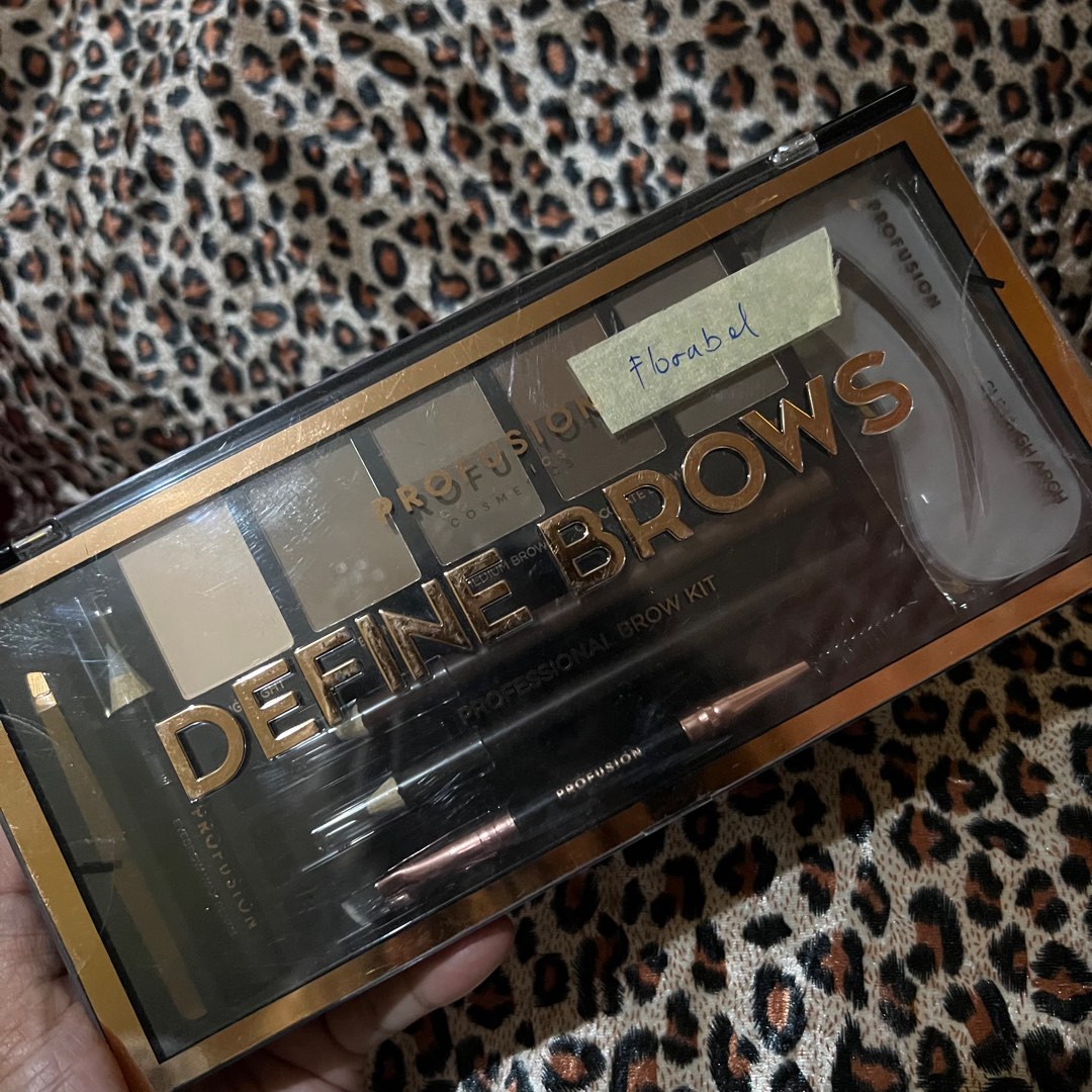PROFUSION COSMETICS Define Brows Professional Brow Kit, Beauty ...