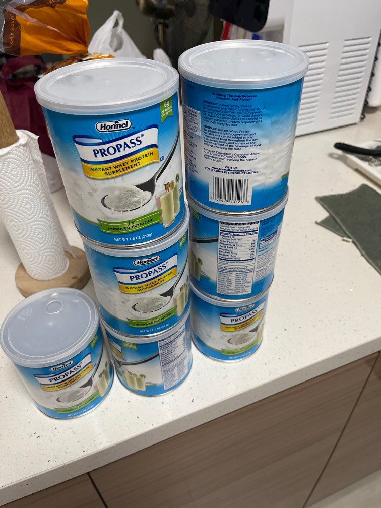 Propass(hormel) whey protein, Health & Nutrition, Health Supplements ...