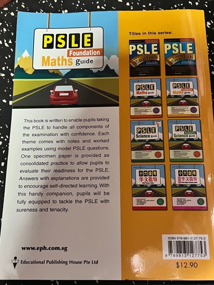 PSLE foundation maths book, Hobbies & Toys, Books & Magazines ...