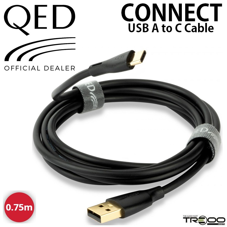 QED Connect USB-A to USB-C USB Cable, Audio, Other Audio Equipment on ...