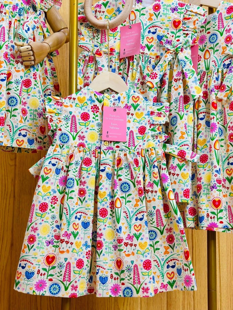 Rachel & Riley Colorful Dress, Babies & Kids, Babies & Kids Fashion on ...
