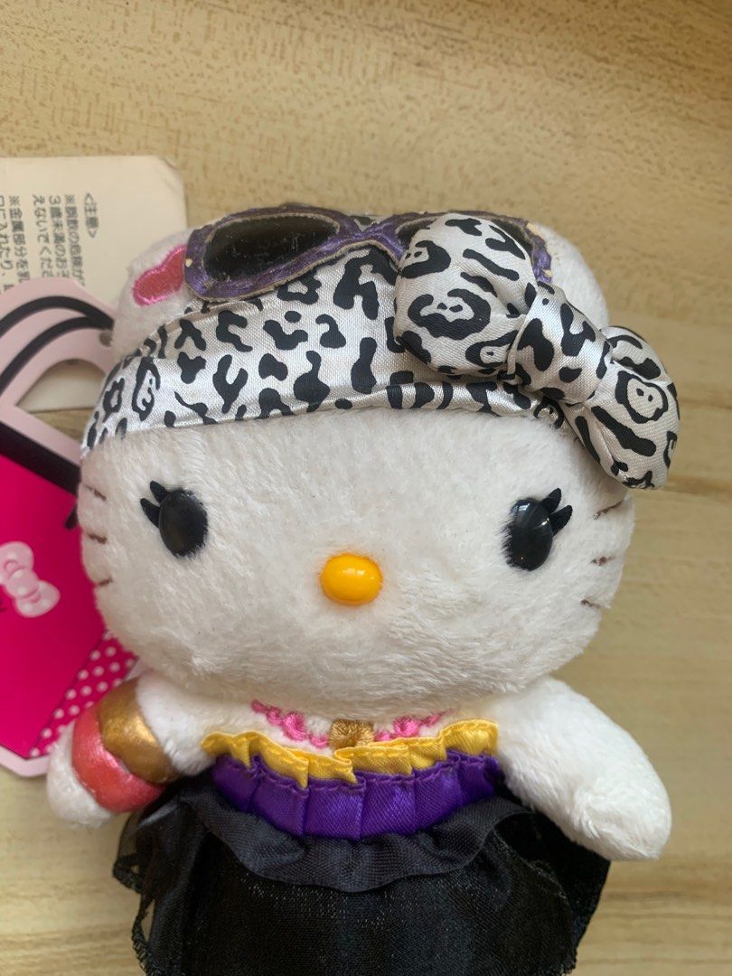 RARE Collector’s Item Hello Kitty x Momoberry by Sanrio Medium Plush Charm with Clasp, Hobbies ...