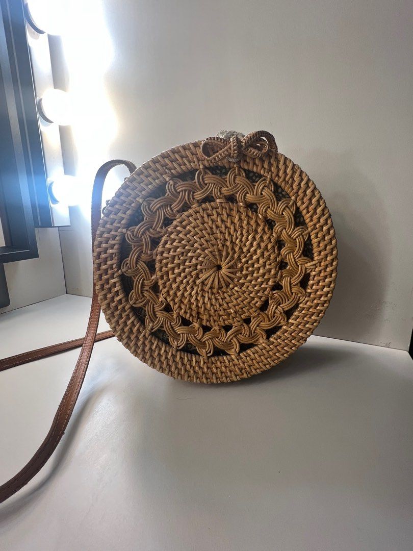 Rattan Bag from Bali, Women's Fashion, Bags & Wallets, Beach Bags on ...