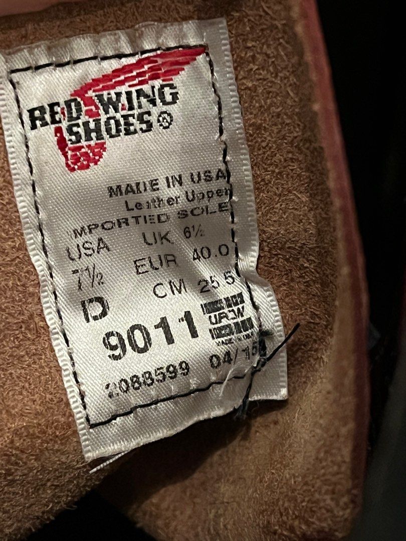 Red Wing Beckman 9011, Men's Fashion, Footwear, Boots on Carousell