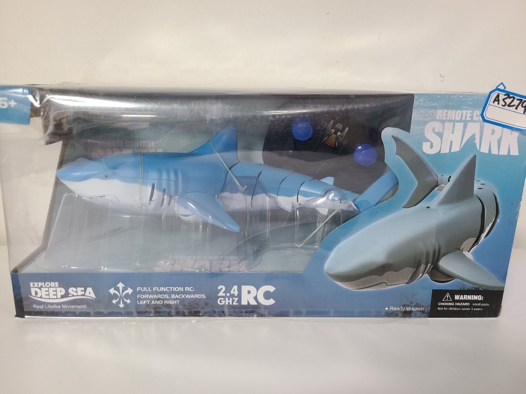 Remote Control Toy Shark [Fun for Kids and Water Play], Hobbies & Toys ...