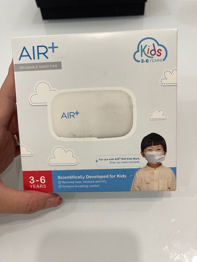 Reusable Nano Fan Mask for kids, Babies & Kids, Going Out, Other Babies ...