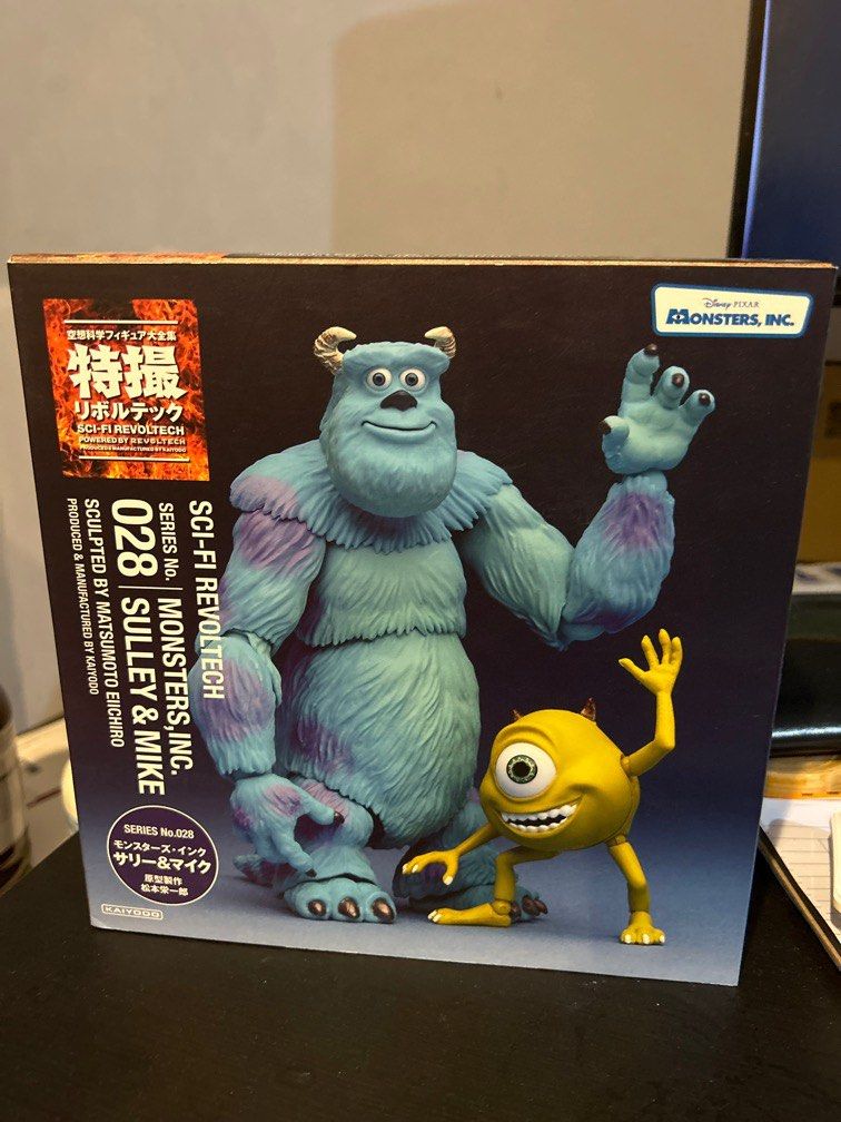 Revoltech Monsters Inc Mike and Sulley, Hobbies & Toys, Toys & Games on ...
