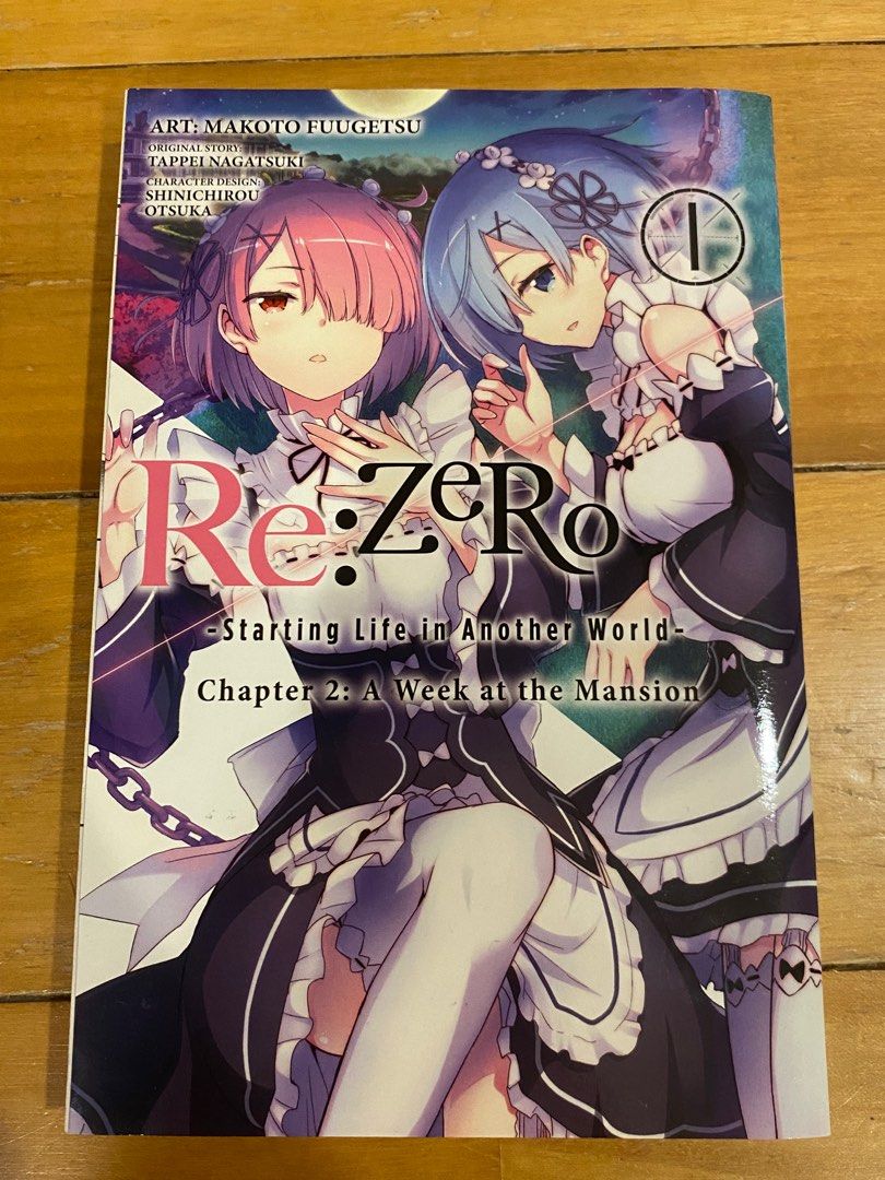 Re:zero Manga and Magazine, Hobbies & Toys, Books & Magazines, Comics ...