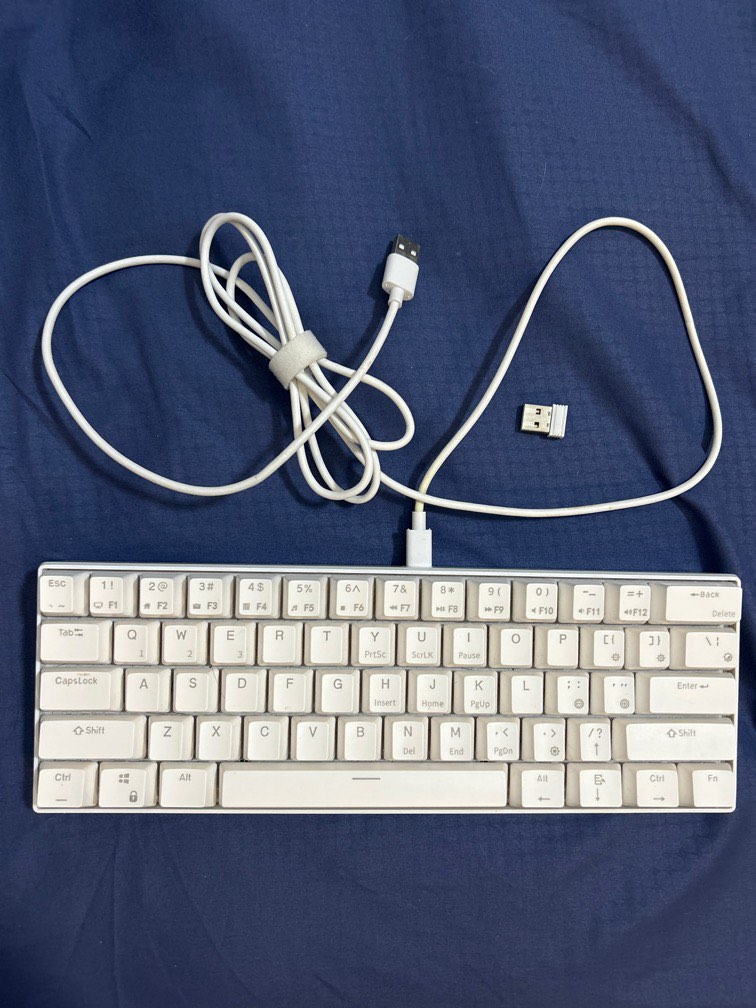 RK61 Keyboard - White, Computers & Tech, Parts & Accessories, Computer ...